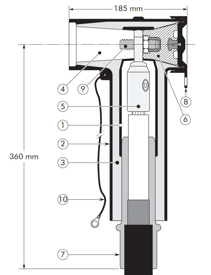 Nexans Euromold 484TB Separable Tee Connector | PCA
